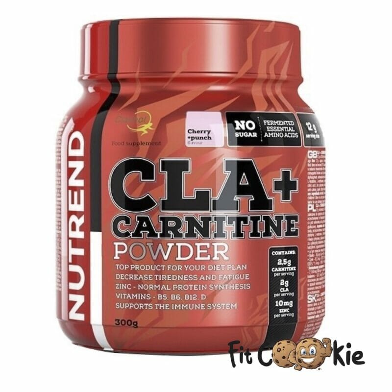 CLA + L-Carnitine Powder 300g - Nutrend - Fit Cookie